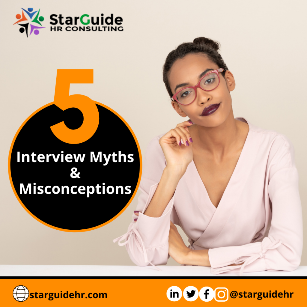 5 Interview Myths And Misconceptions Starguide Academy International